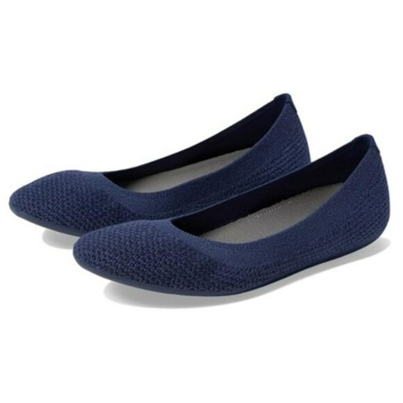 allbirds | Shoes | Allbirds Tree Breezers Navy Blue Ballet Flat Womens ...